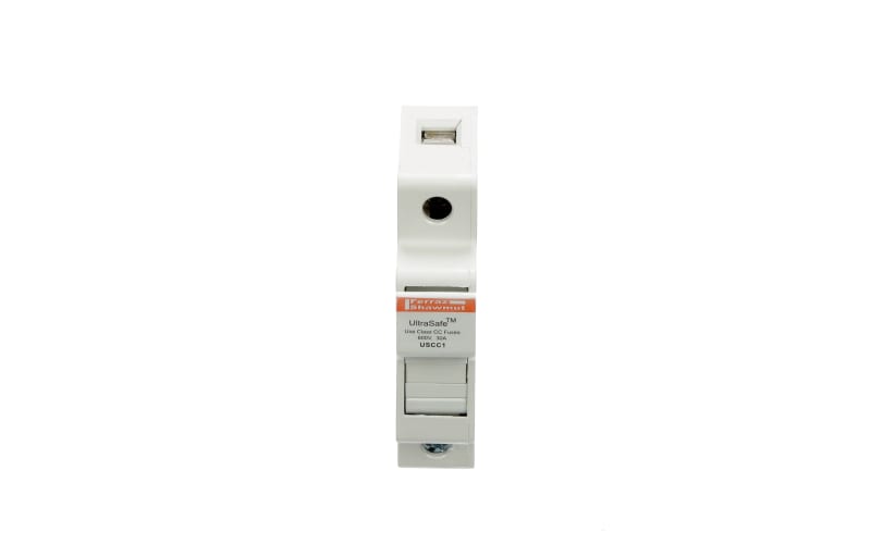 Mersen USCC1 Fuseholder,Class CC,UltraSafe,1P,600VAC/DC,SCCR 200kA,30A ...
