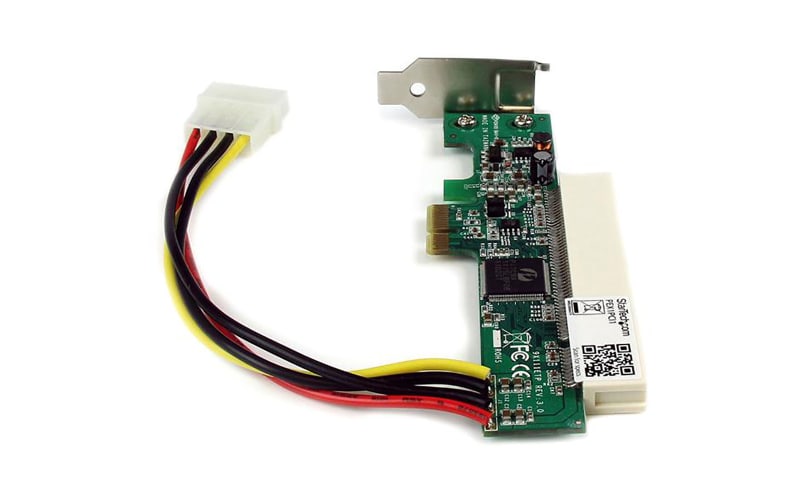 StarTech.com PEX1PCI1 PCI Express to PCI Adapter Card - PCIe to PCI ...
