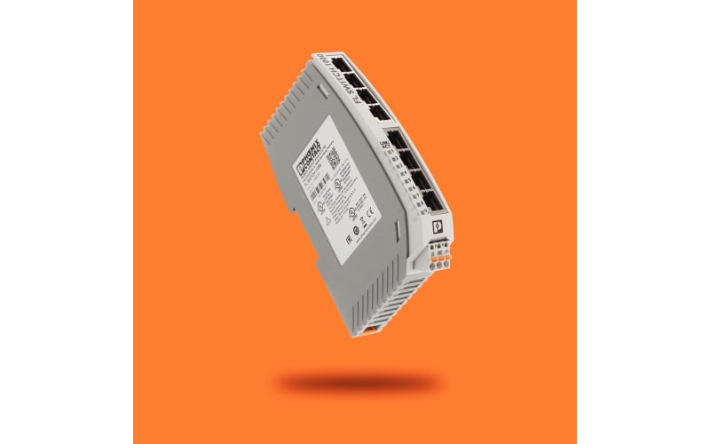 Phoenix Contact 1085243 Unmanaged Switch 8 X RJ45 ports, 10/100/1000 Mbps