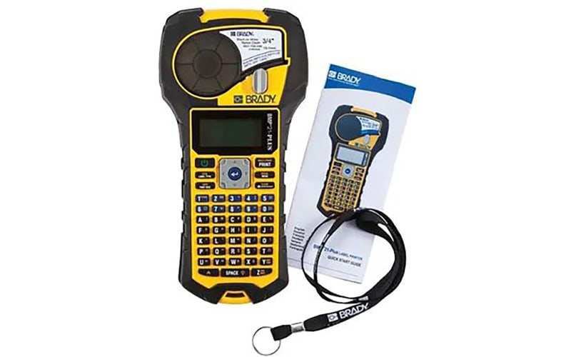 Brady M210 Handheld Label Maker, 203 dpi, 16 MB, Thermal Transfer ...