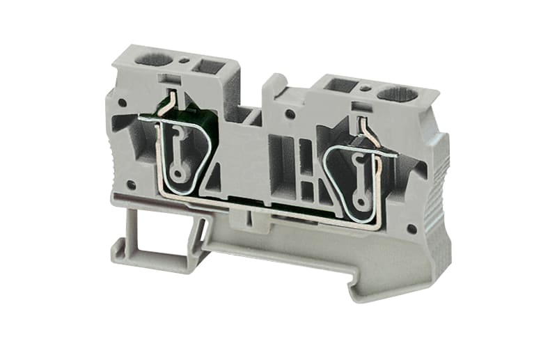 Schneider Electric NSYTRR62 Terminal block, spring type, feed through ...