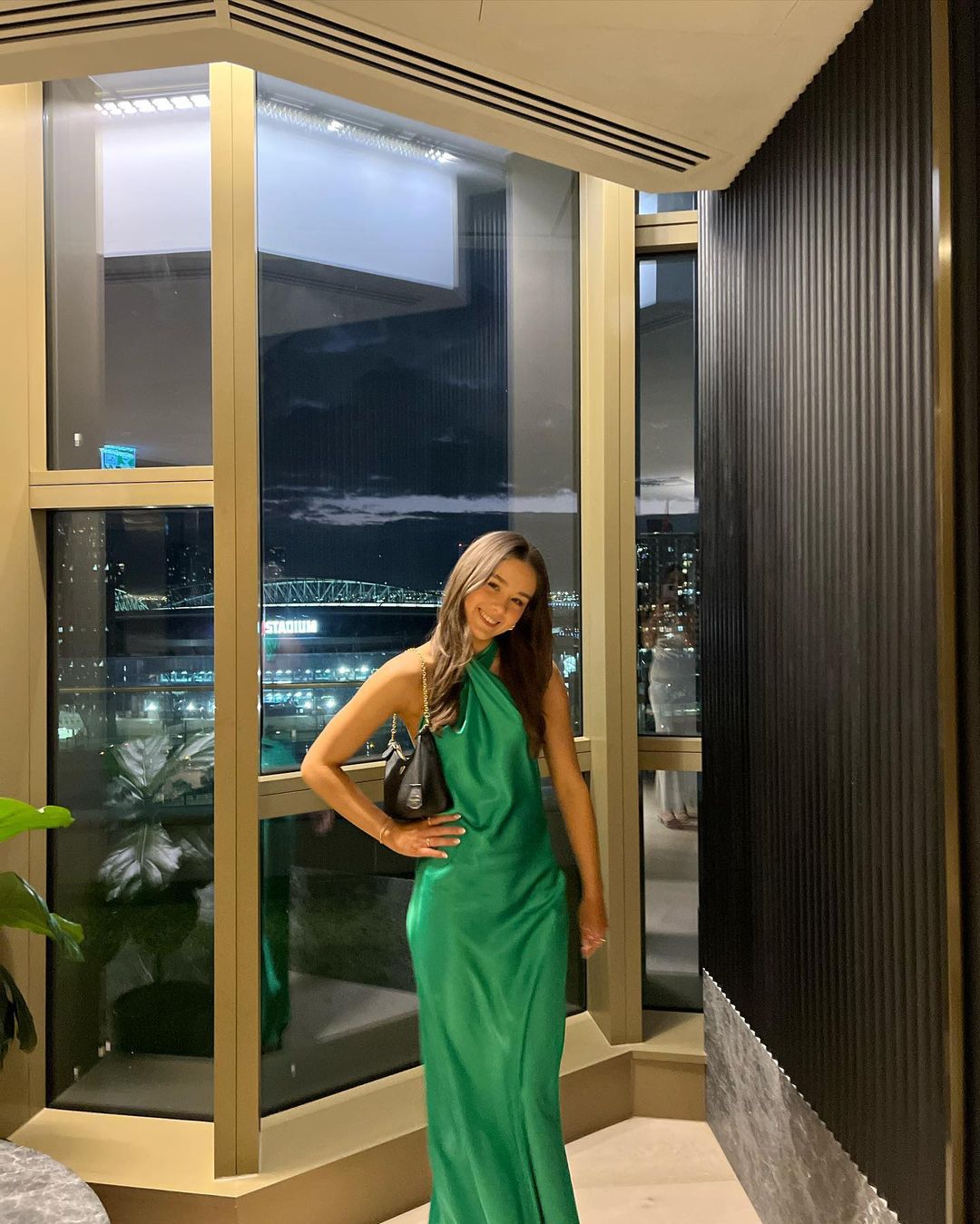 YLD Design - Crossover Maxi - Green | All The Dresses