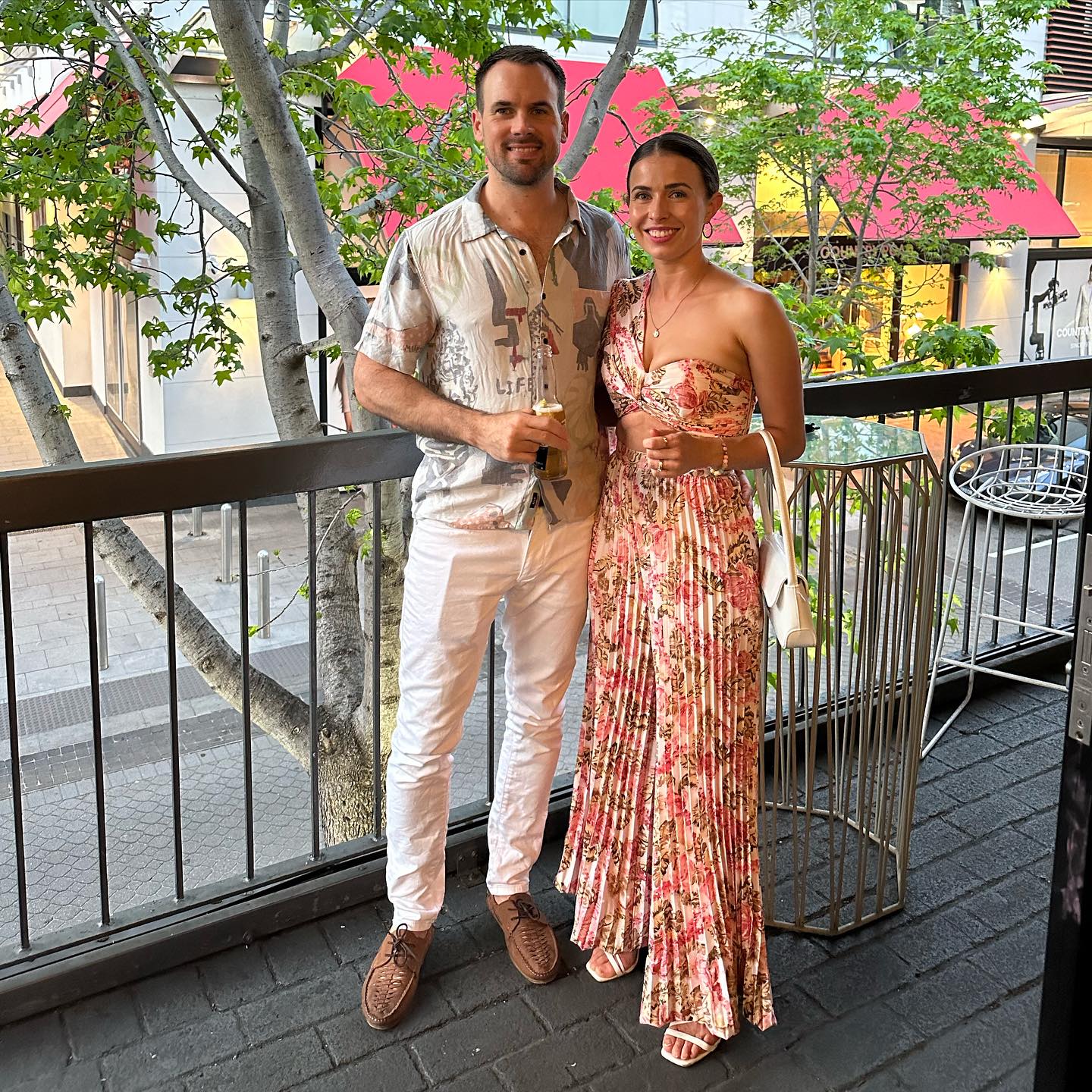 Significant Other - Simone Top - Pink Sangria Floral | All The Dresses