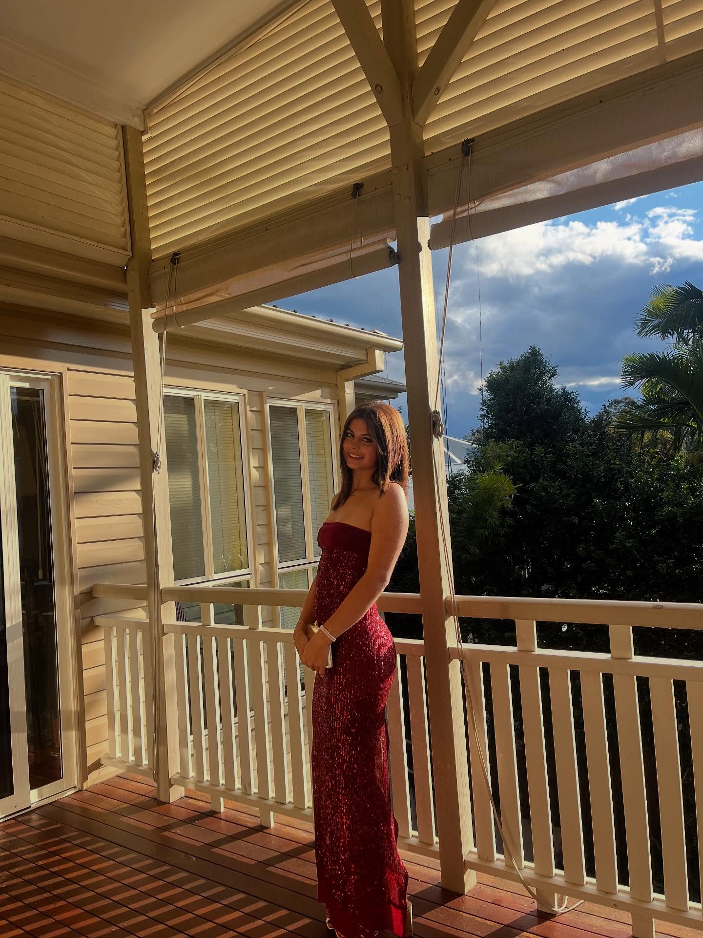 Fait Par Foutch - Elizabeth Dress in Ruby | All The Dresses