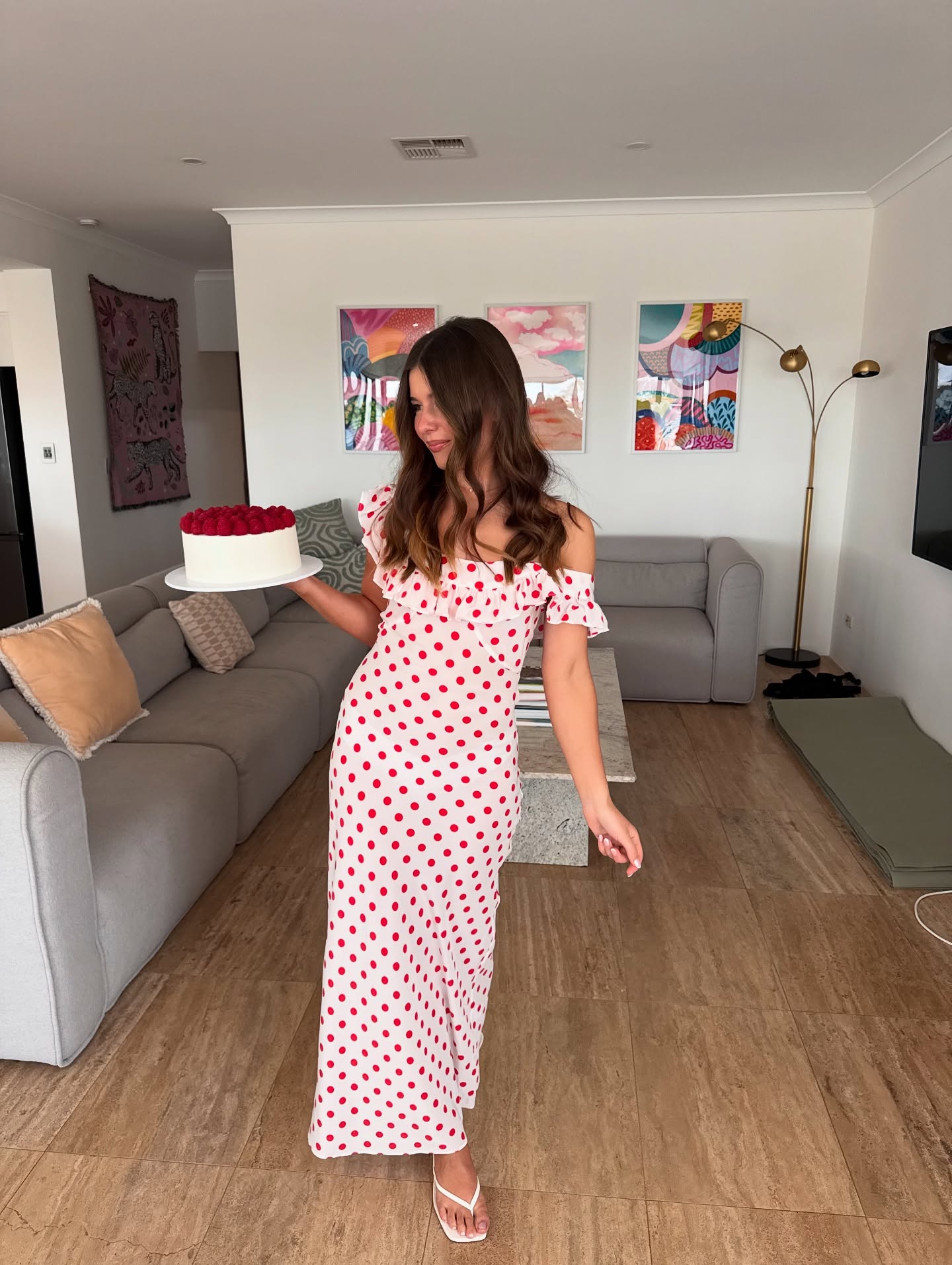 Realisation - The Claudia In Super Dot | All The Dresses