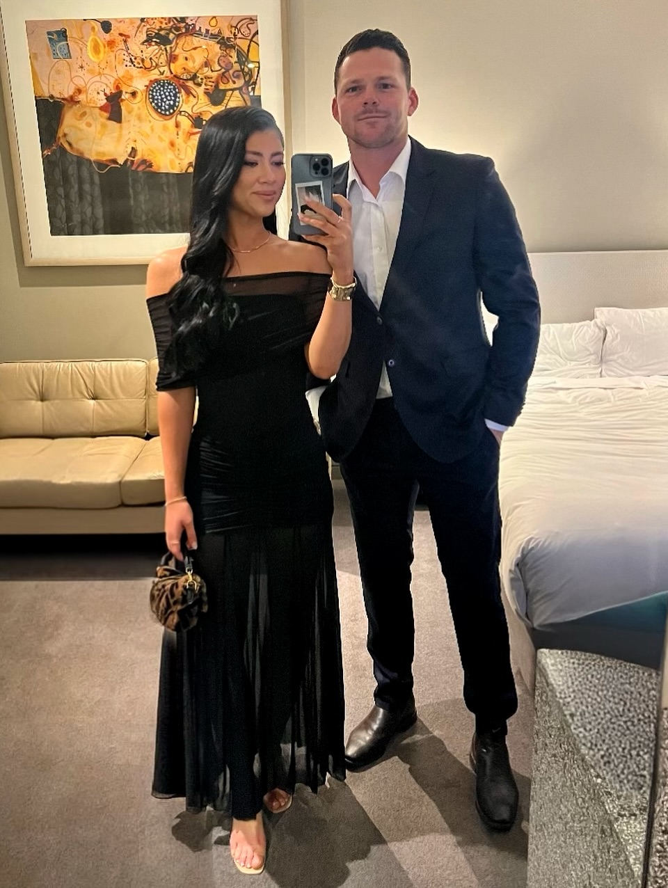 Meshki - Caspian Slinky Mesh Off Shoulder Maxi Dress | All The Dresses