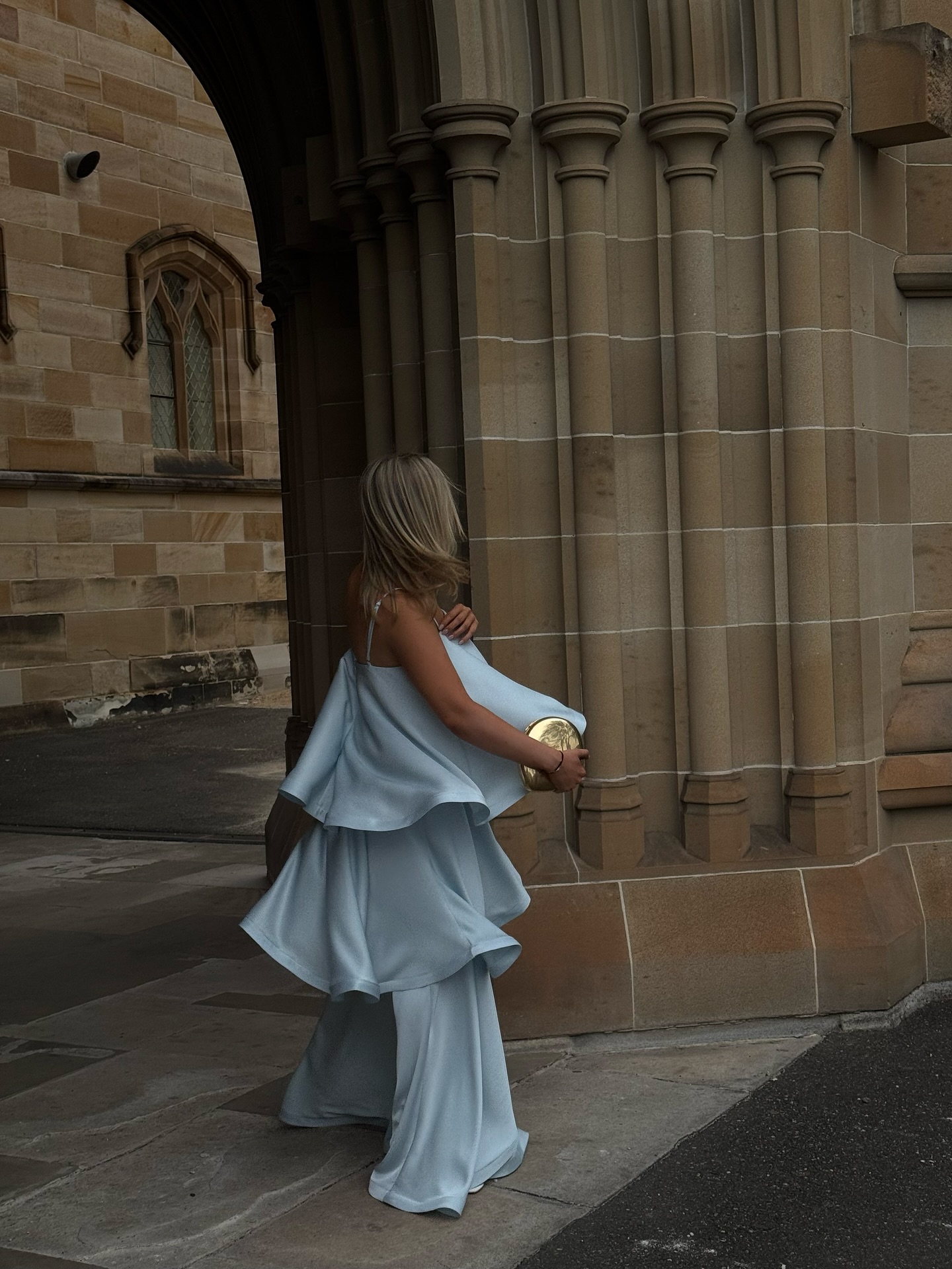 Elliatt - Tilly Tiered Dress Blue | All The Dresses