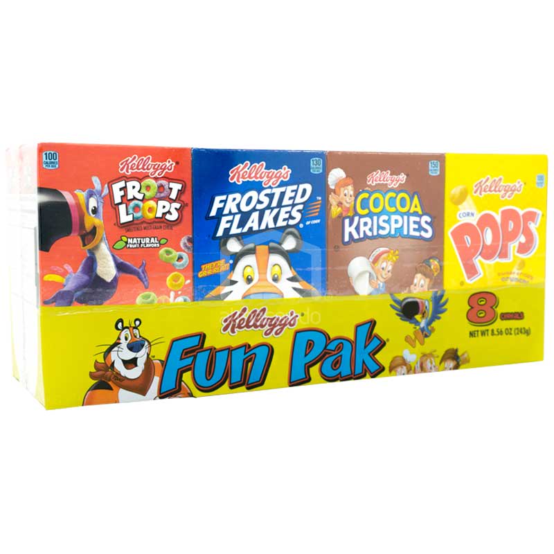 Cereal Kellogg’s Paquete Divertido, 243g (8 uds) – almacen.do Cereal Kellogg’s Paquete Divertido, 243g (8 uds) – almacen.do