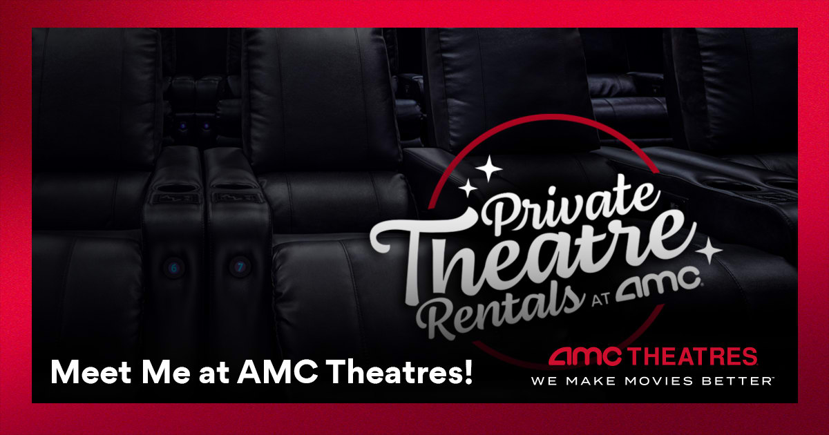 Private Theatre Rental at AMC Elmwood Palace 20 on 11/1 at 12:00 pm.