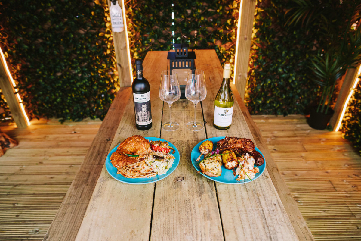 Four Seasons Glamping Pods | Fine Dining with Stunning Views