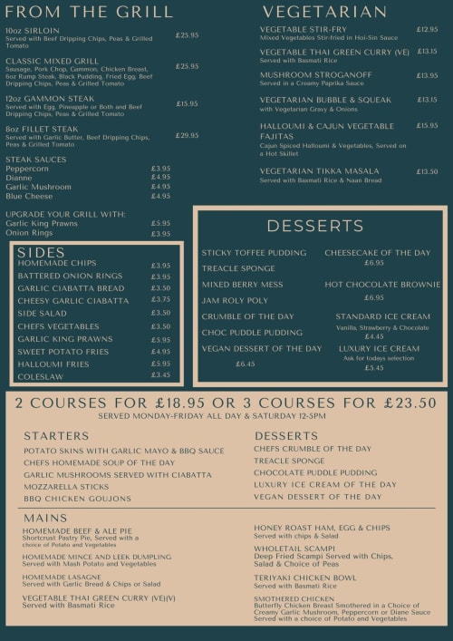 Dining with Us | The Bowes Incline