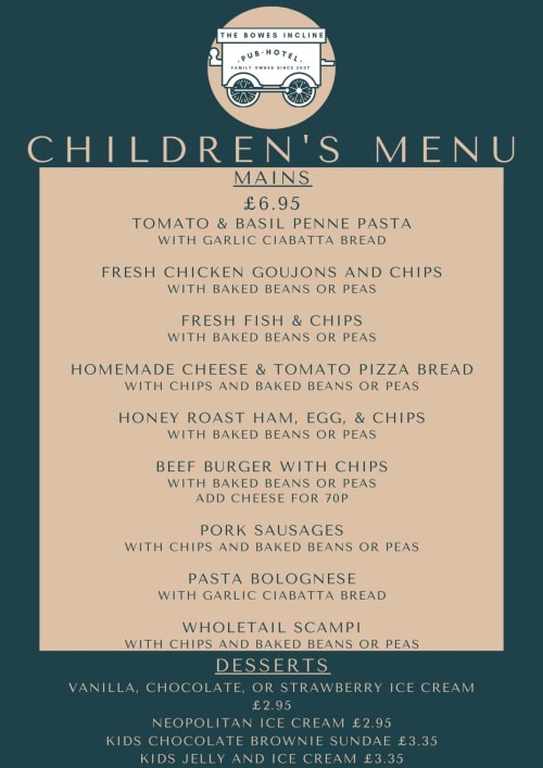 Dining with Us | The Bowes Incline