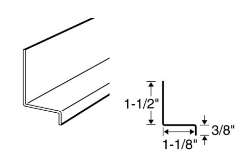 Amerhart | Drip Cap - 1-1/8 in