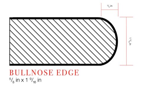 Amerhart | IdealEdge Patine Concrete 3706 Bullnose Profile