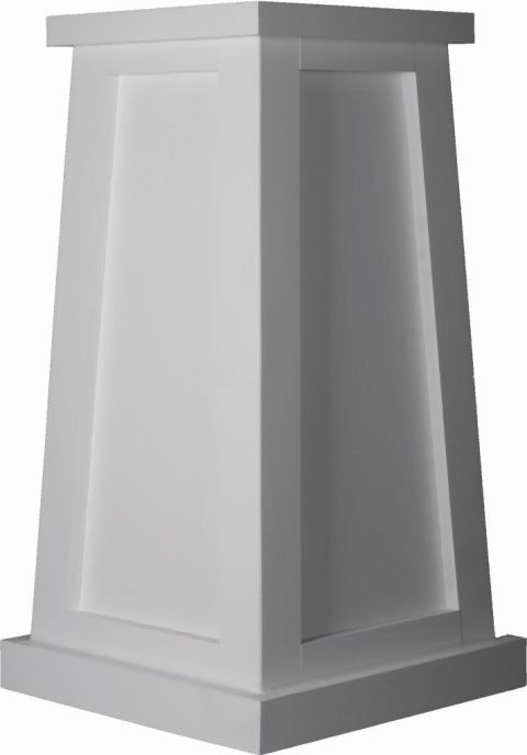 Amerhart | PVC Tapered Recessed Panel Postwrap