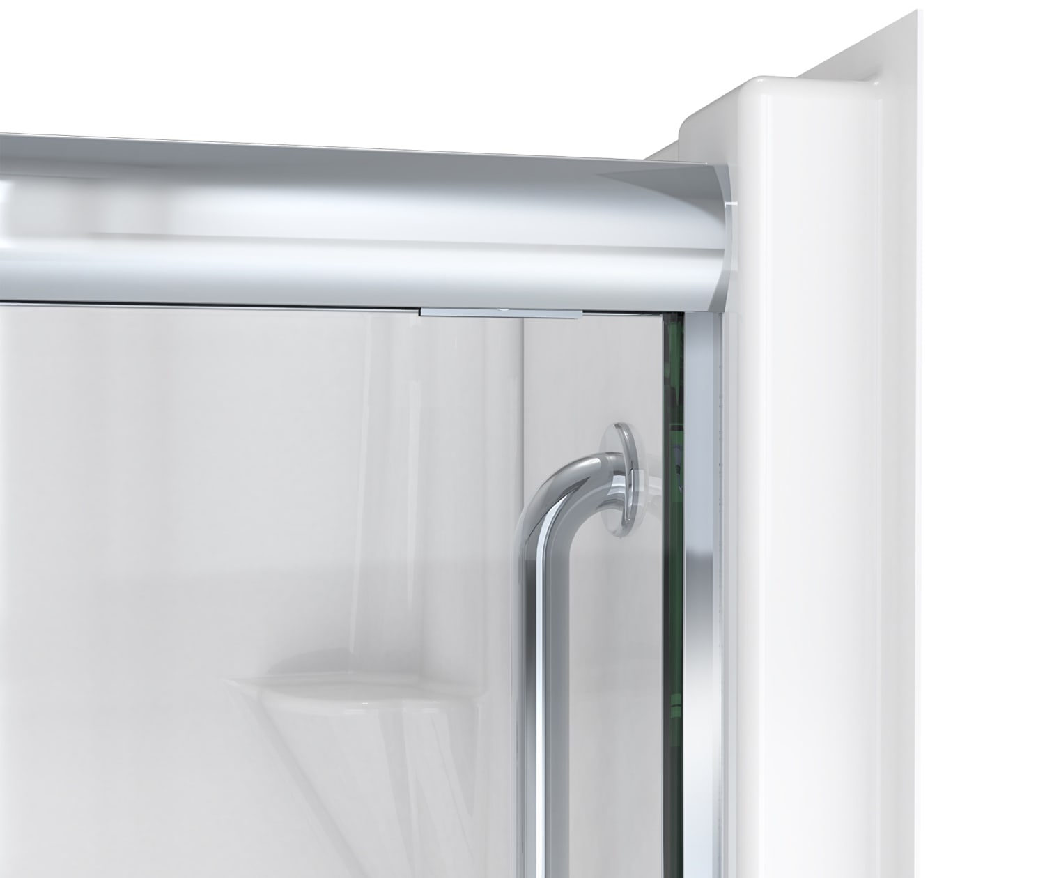 Almedia 60 X 30 AcrylX Alcove Left-Hand Drain Four-Piece Shower in ...