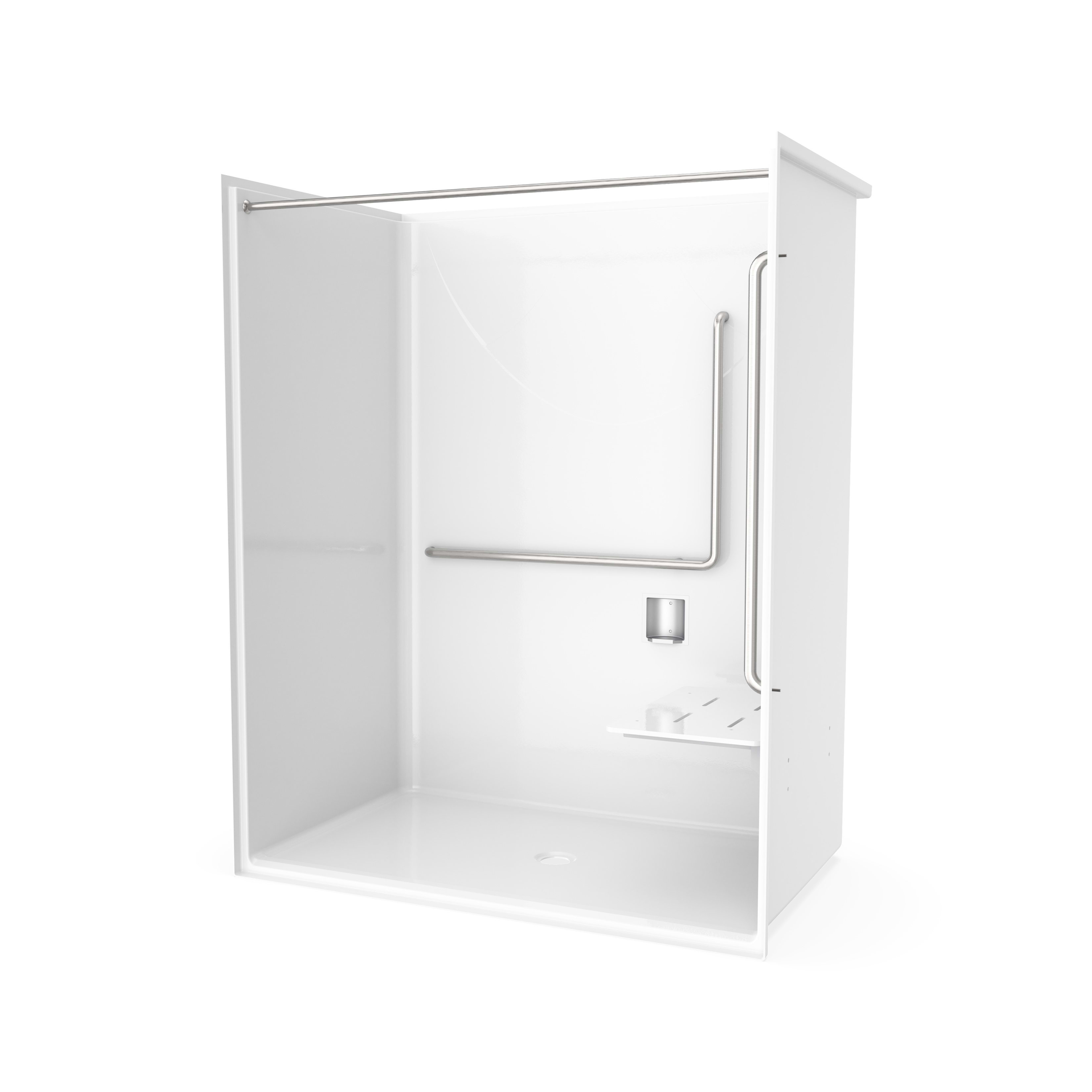 Outlook BFS-6036F - NBC-Alberta Compliant AcrylX™ Alcove Center Drain ...