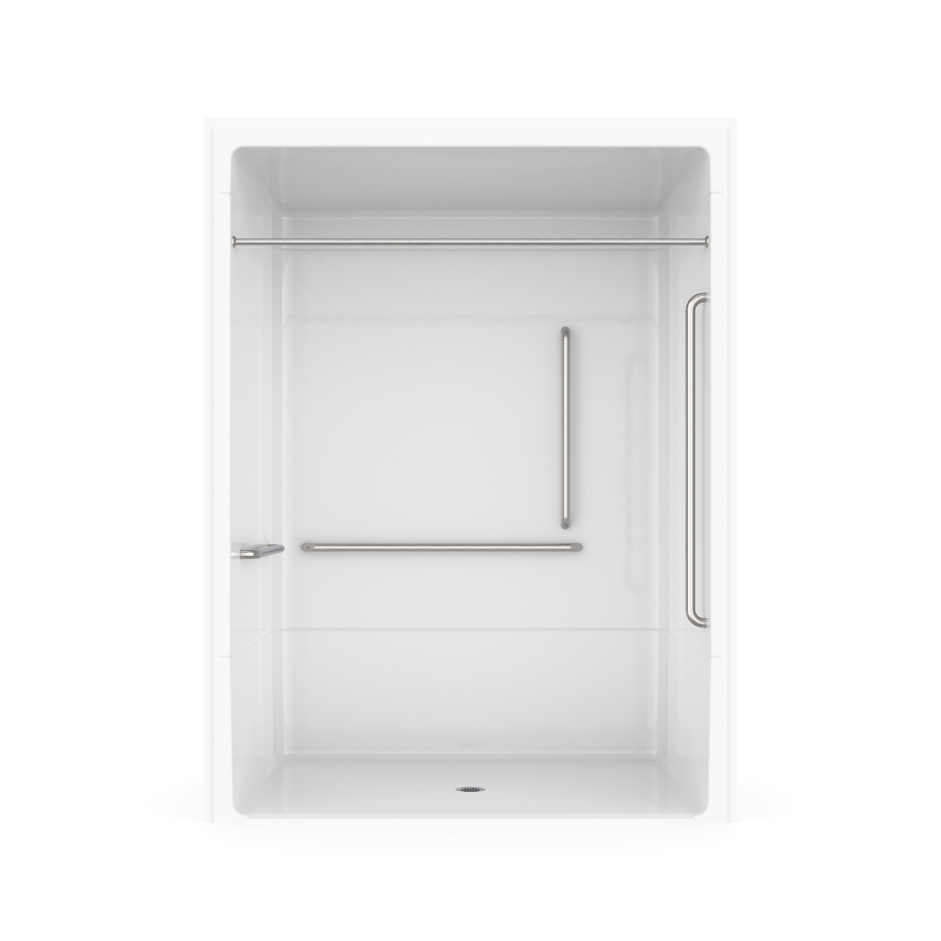 Outlook BFS-6036A - CSA Compliant Acrylic Alcove Center Drain Vertical ...