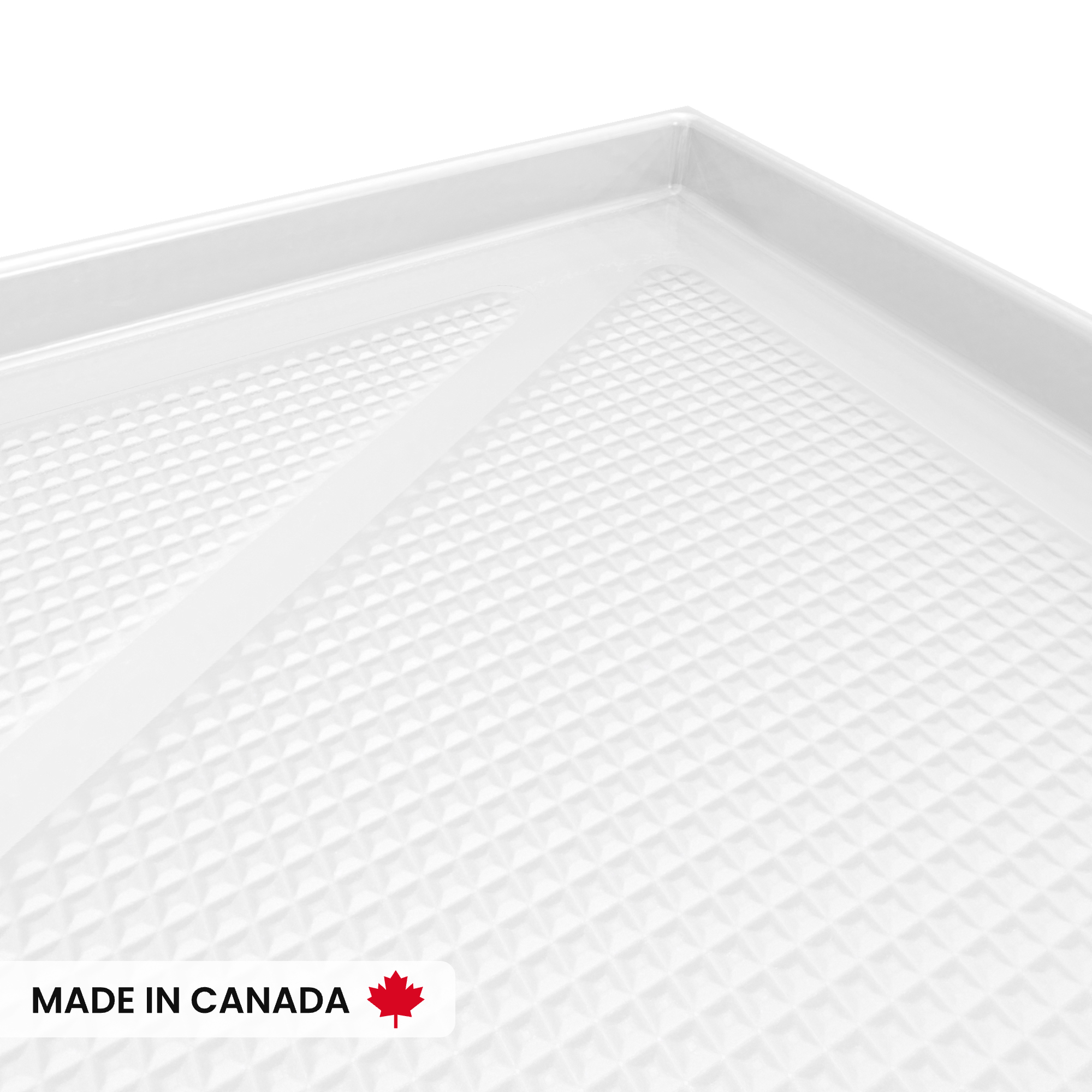 Acolyte 6238 Acrylic Alcove Shower Base in White with PVC Center Drain ...