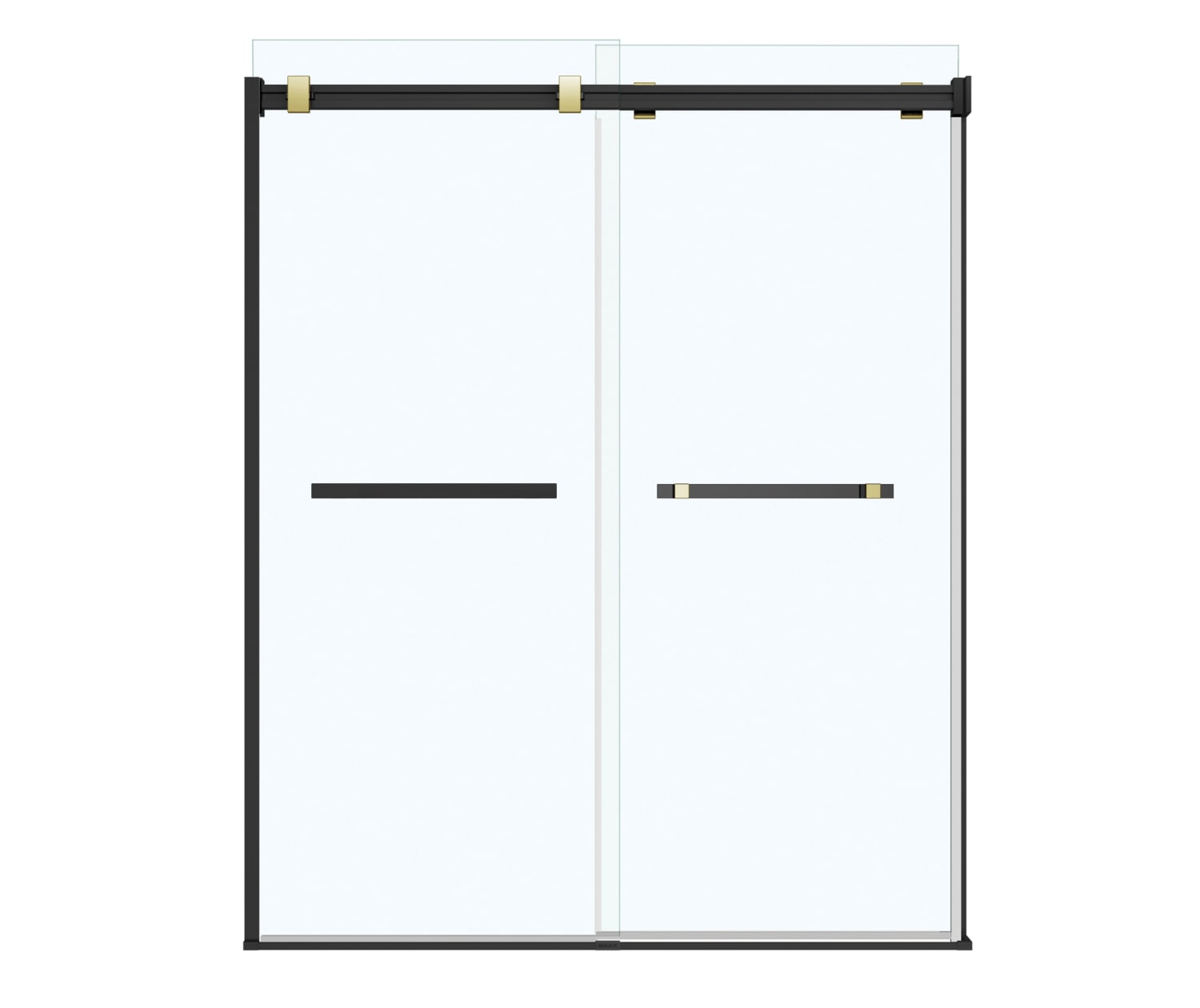 Duel 56 58 ½ X 70 ½ 74 In 8 Mm Bypass Shower Door For Alcove