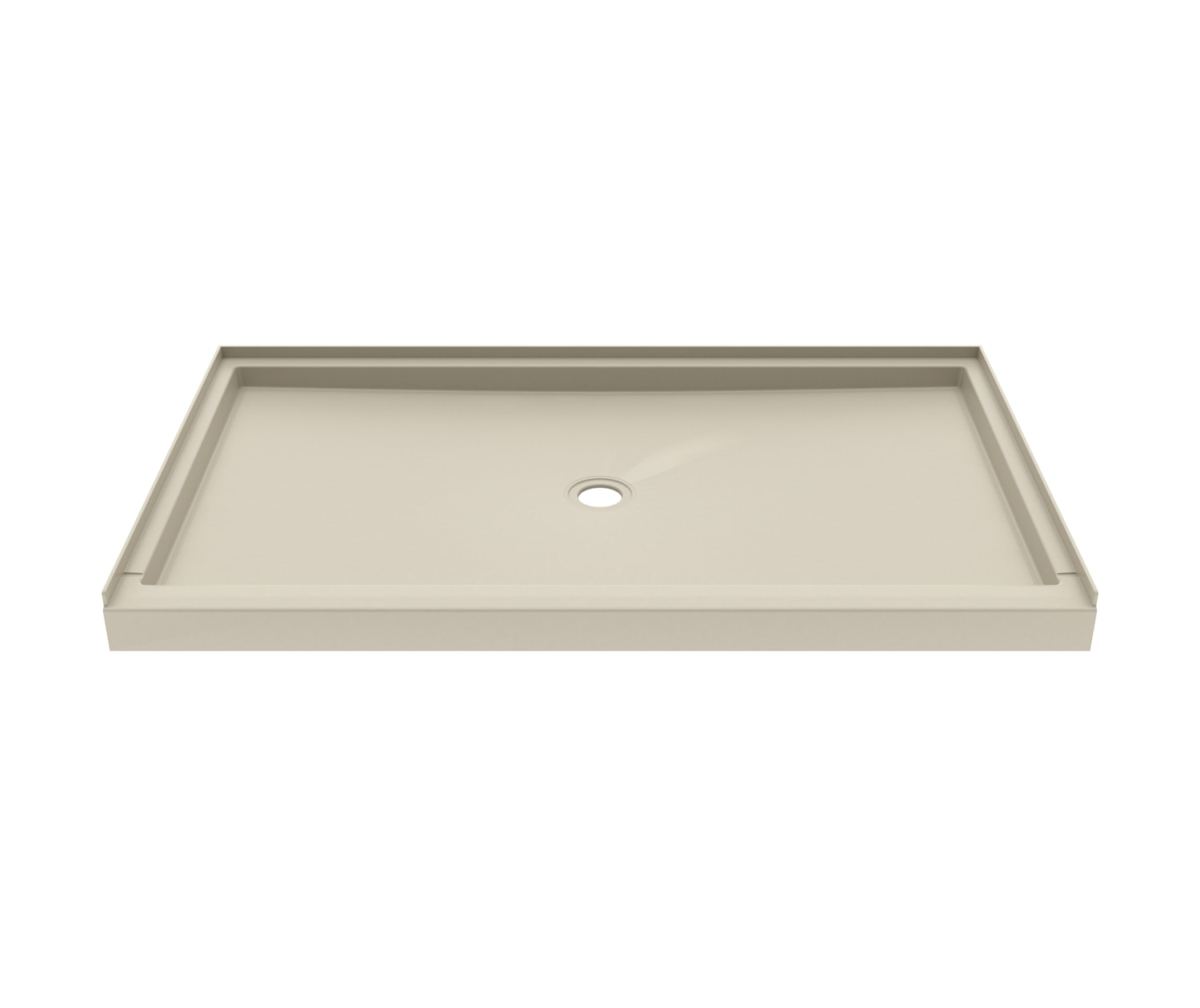 SS-3660 36 x 60 Swanstone® Alcove Shower Pan with Center Drain Coastal ...