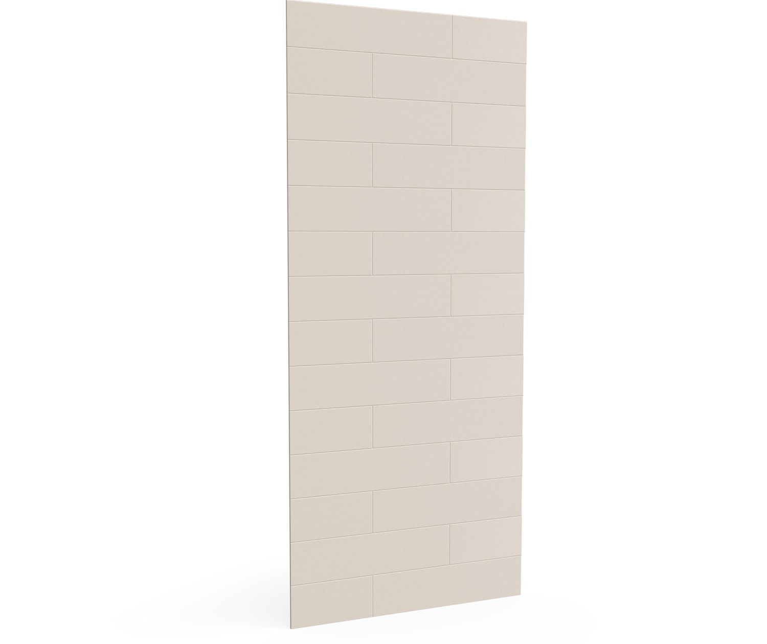 MSMK-8436-1 36 x 84 Swanstone® Modern Subway Tile Glue up Bathtub and ...
