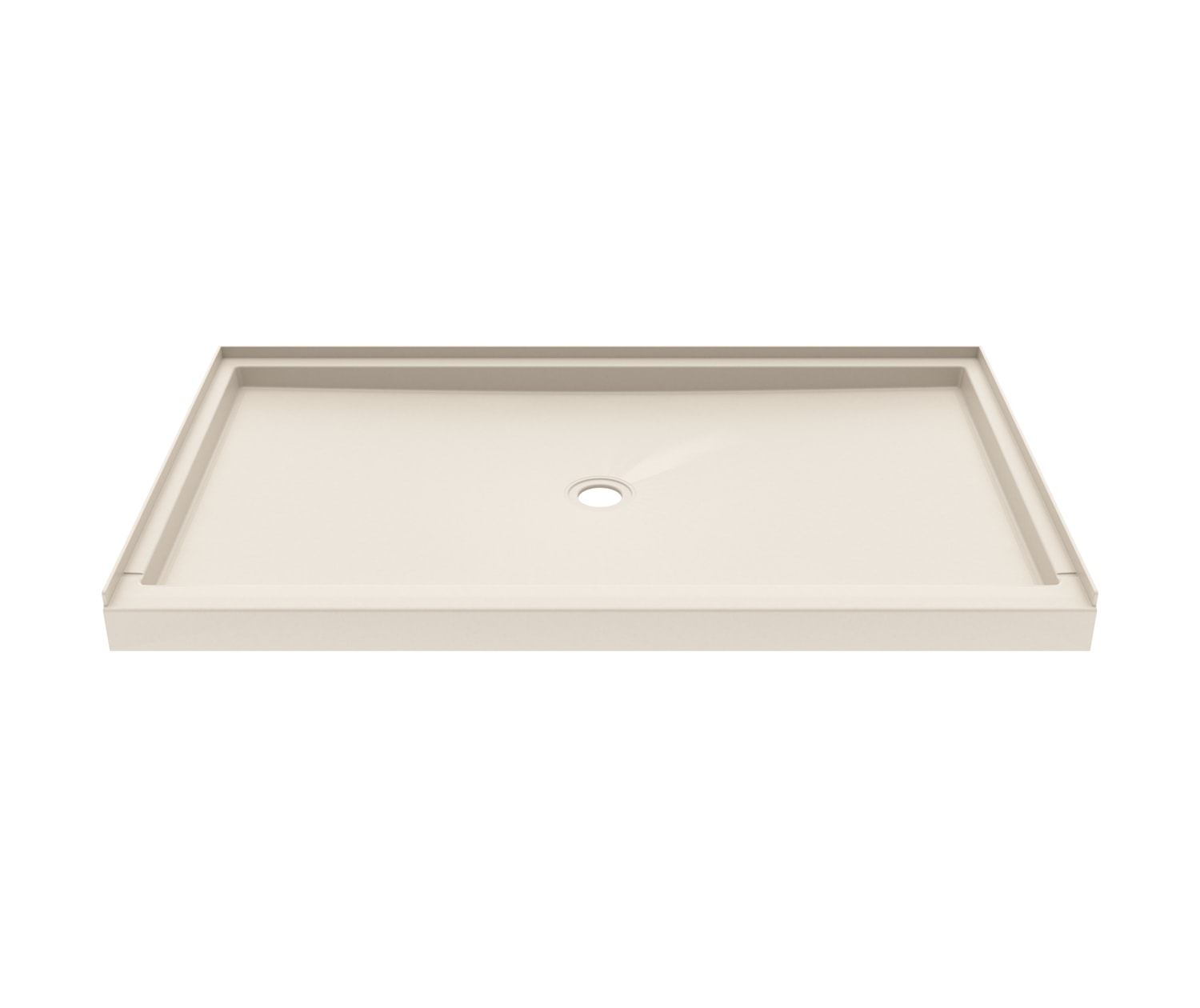 SS-3660 36 x 60 Swanstone® Alcove Shower Pan with Center Drain Mountain ...