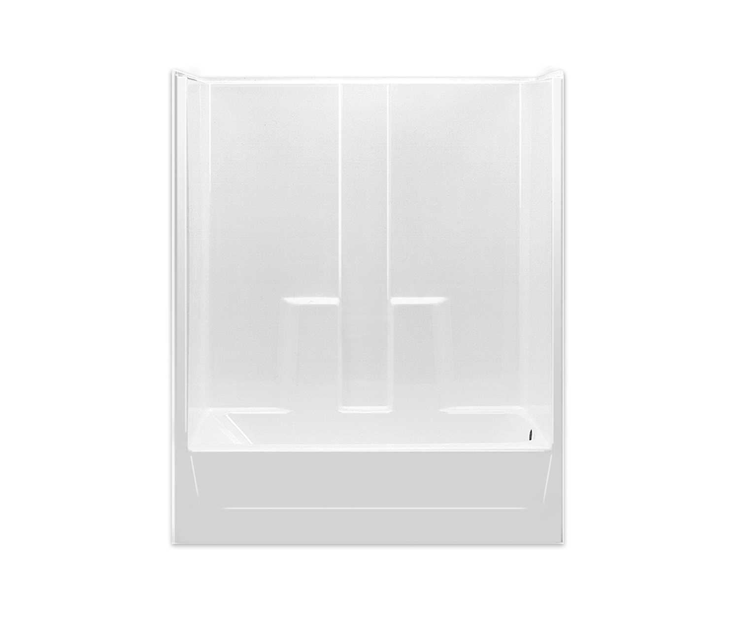 G 6030 TS 31 x 60 AcrylX Alcove Tub Shower with Left-Hand Drain in ...