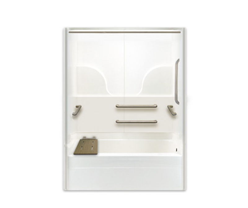 G 3260 TS IBS 3P 33 x 60 AcrylX Alcove Tub Shower with Left-Hand Drain ...