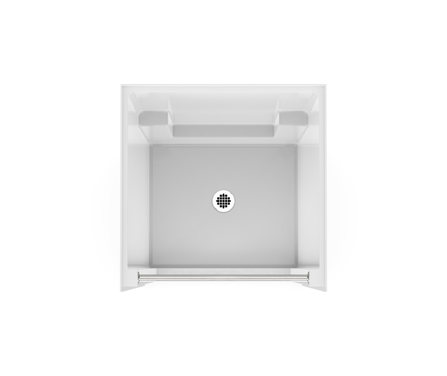 XSS 3636 SH AcrylX Alcove One-Piece Shower with Center Drain XSS 3636 SH AcrylX Alcove One-Piece Shower with Center Drain