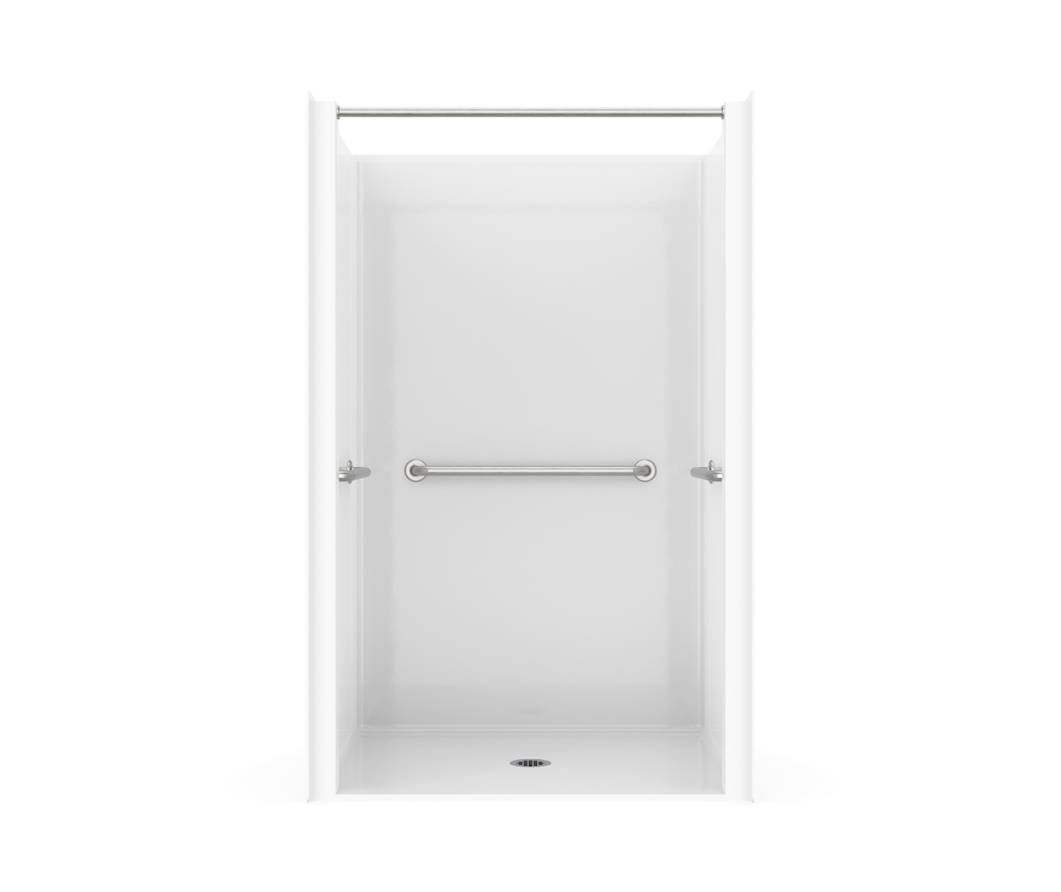 XSS 4897 BF AcrylX Alcove One-Piece Shower with Left Hand Drain in ...