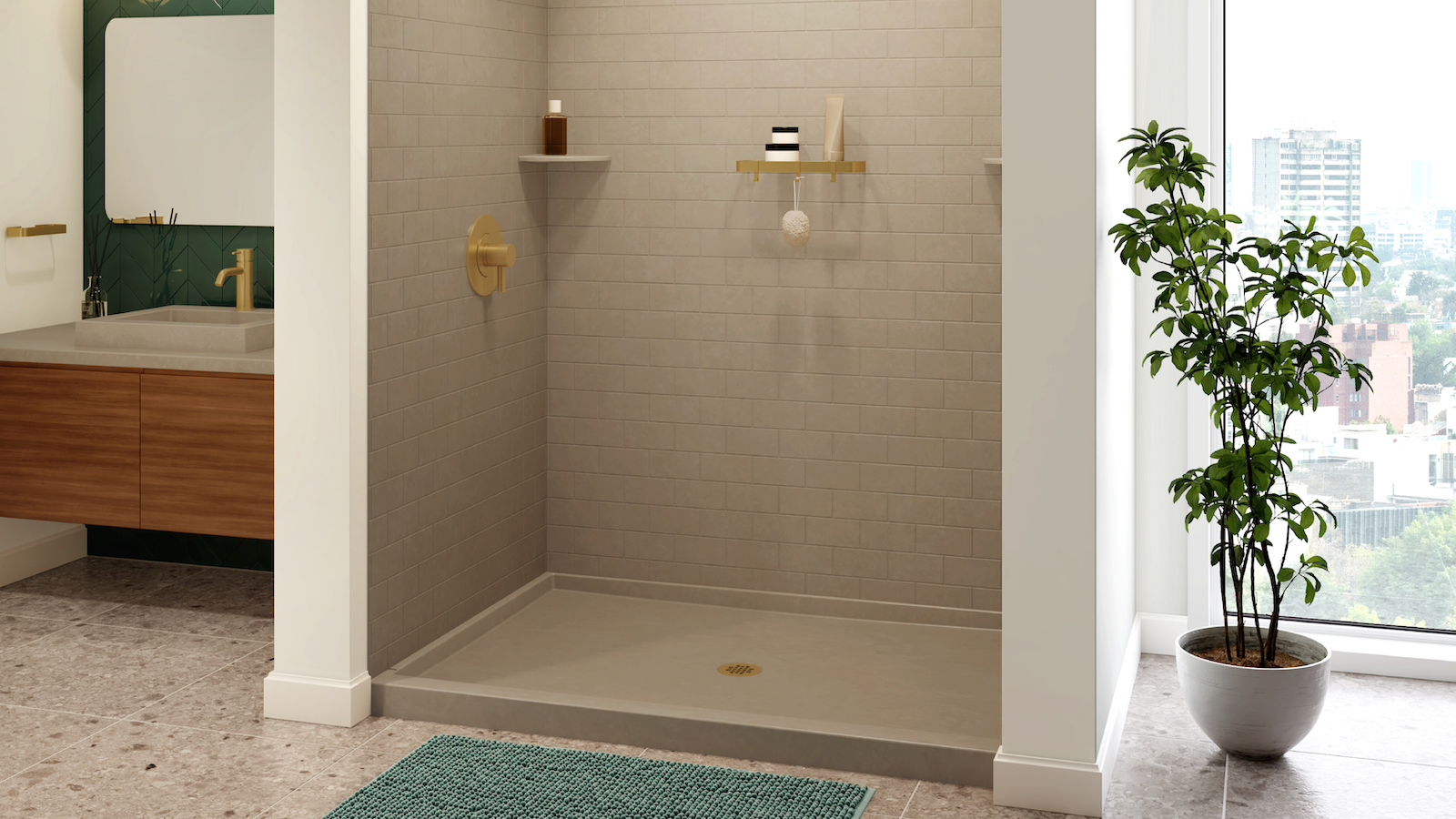 Walk In Shower Base Kit