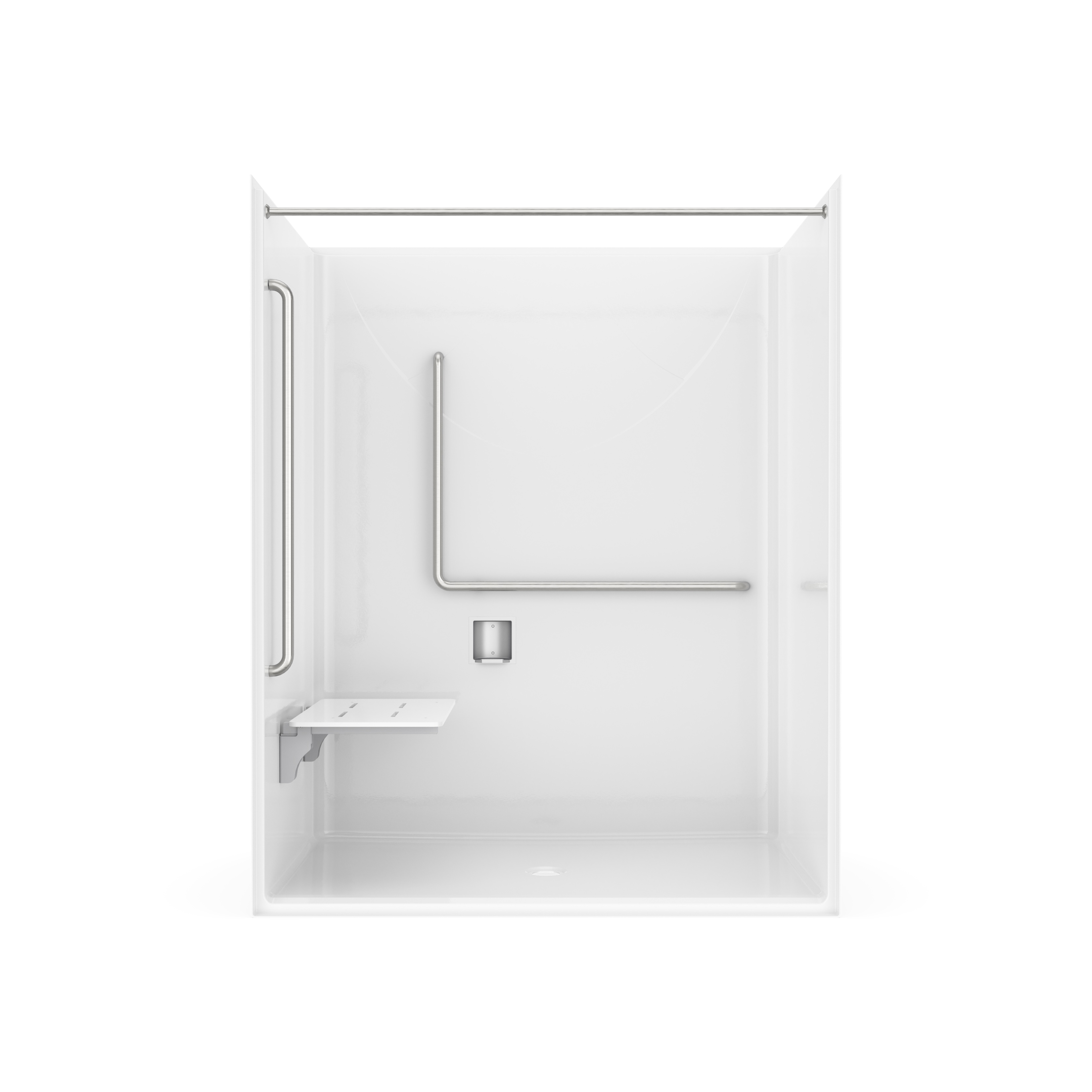 Outlook BFS-6036F - NBC-Alberta Compliant AcrylX™ Alcove Center Drain ...