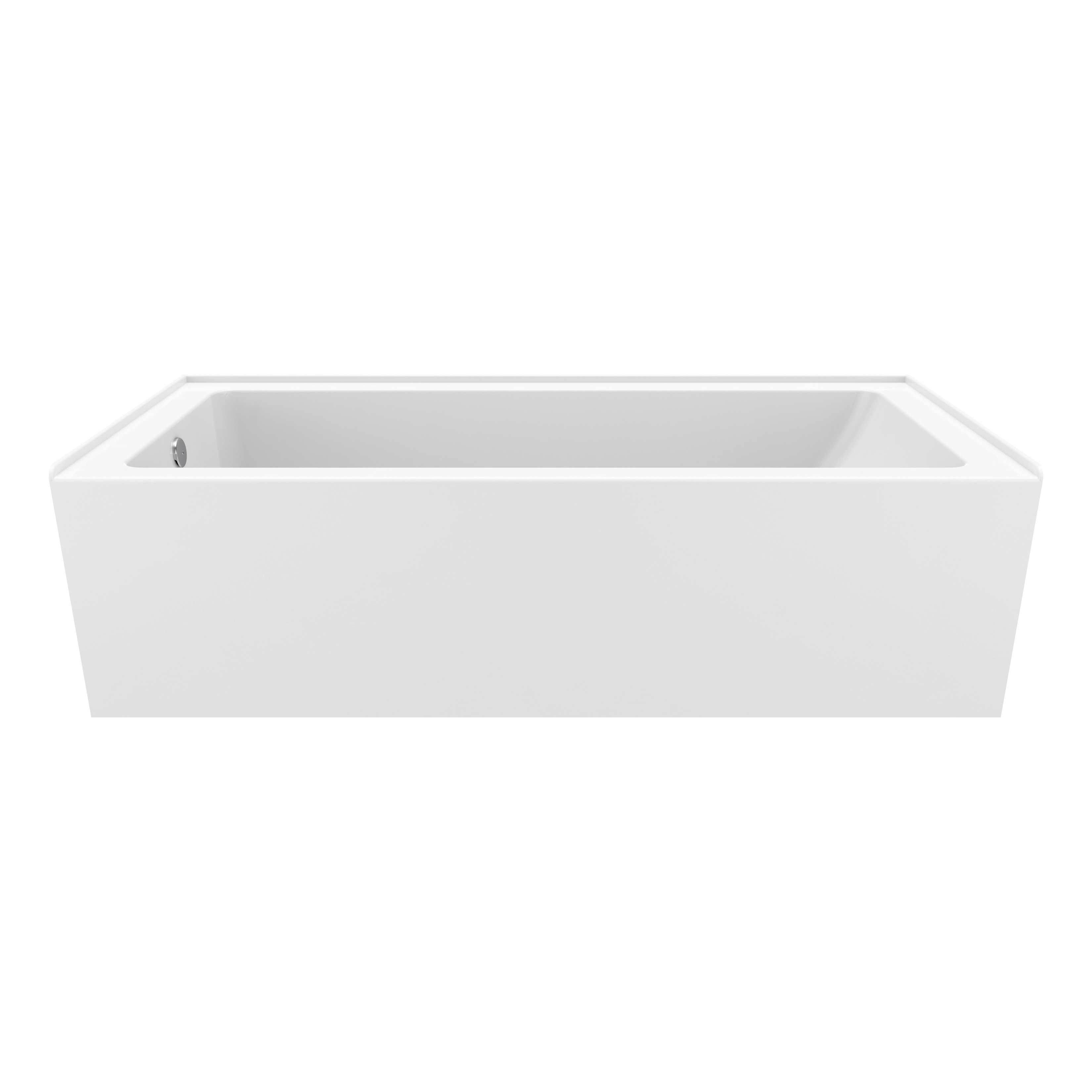 Pia 3272 IFS Acrylic Alcove Left-Hand Drain Bathtub in White | Bathtub ...