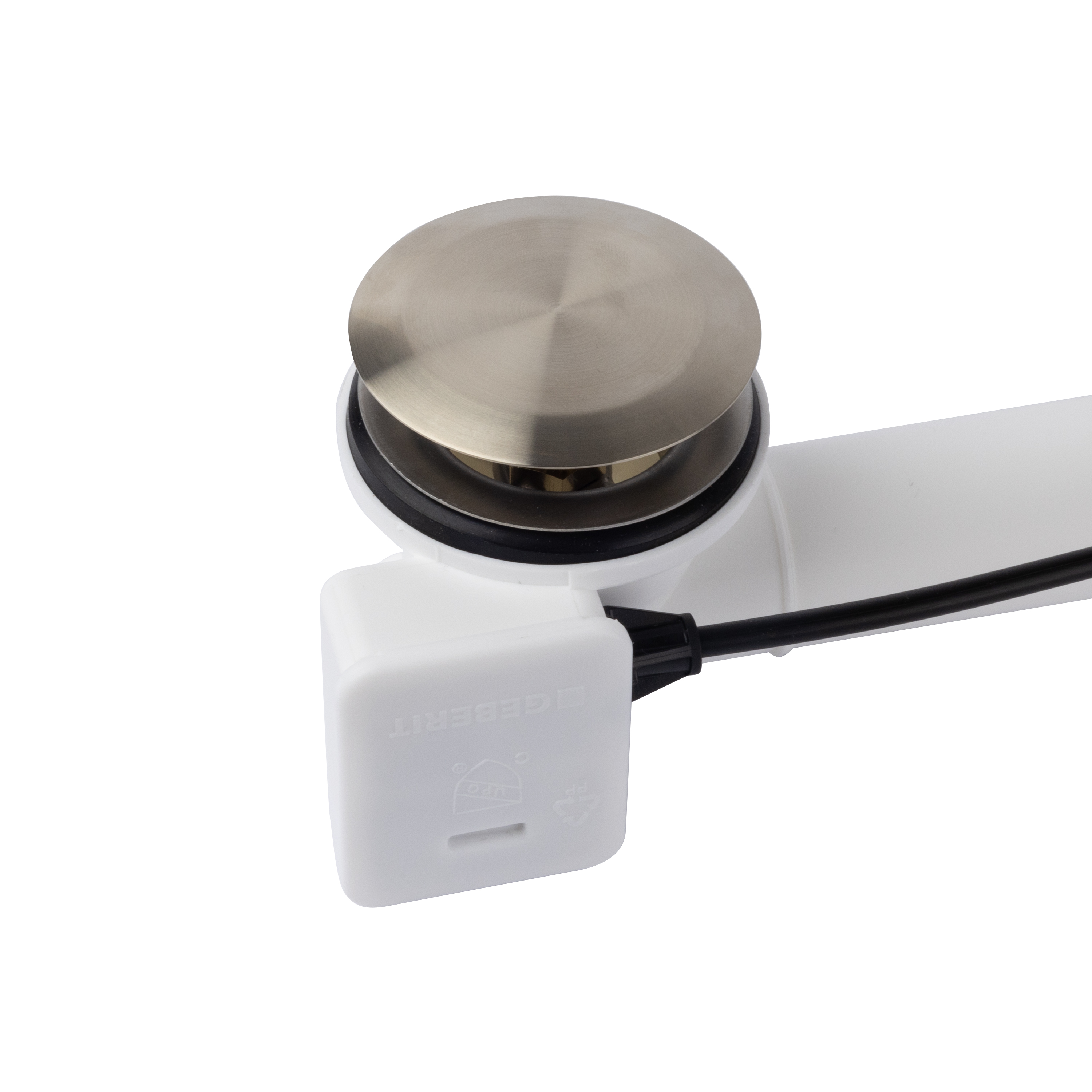 Rotary Turn Cable-Operated Waste and Overflow, 33 in. Cable, Complete ...