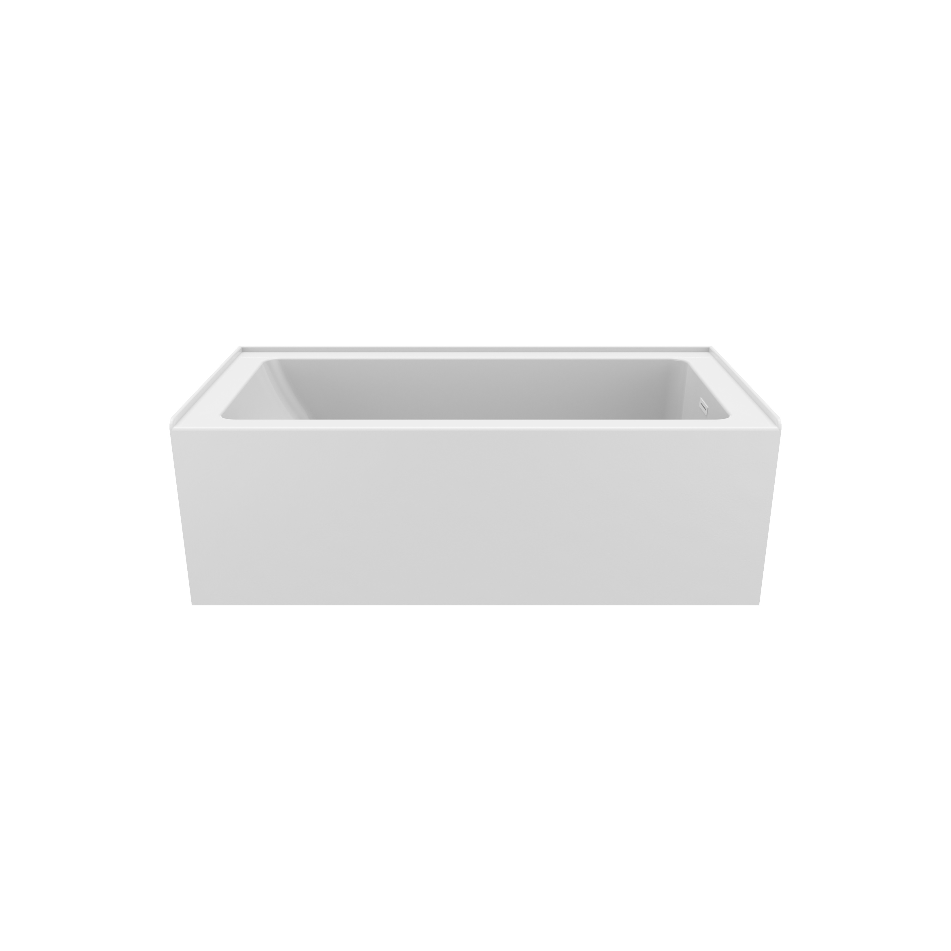 Clermont 3060 IFS AFR Acrylic Alcove Right-Hand Drain Bathtub in White ...