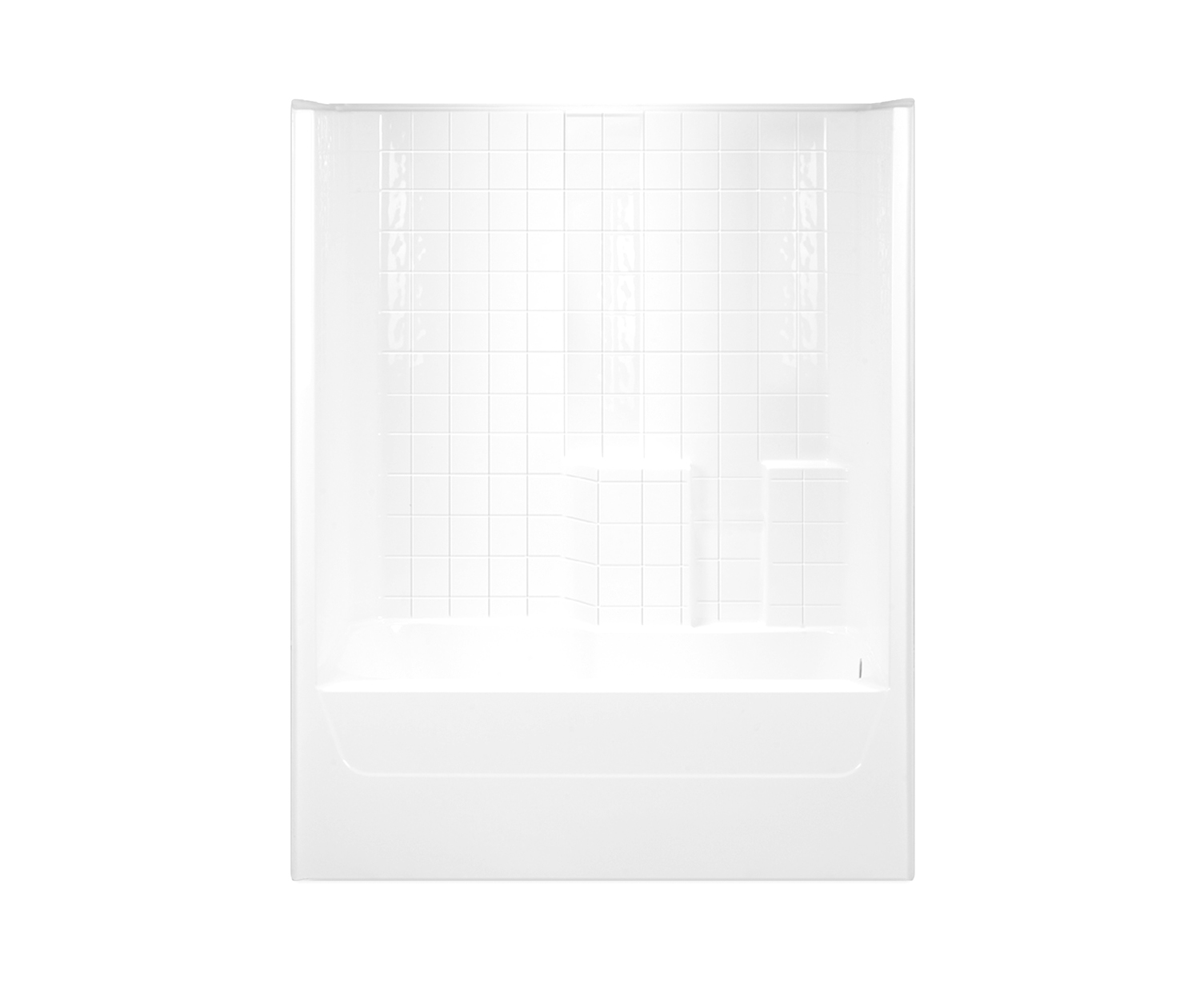 G 3206 TS Tile 60 x 33 CenturyStone Alcove One-Piece Whirlpool Tub ...