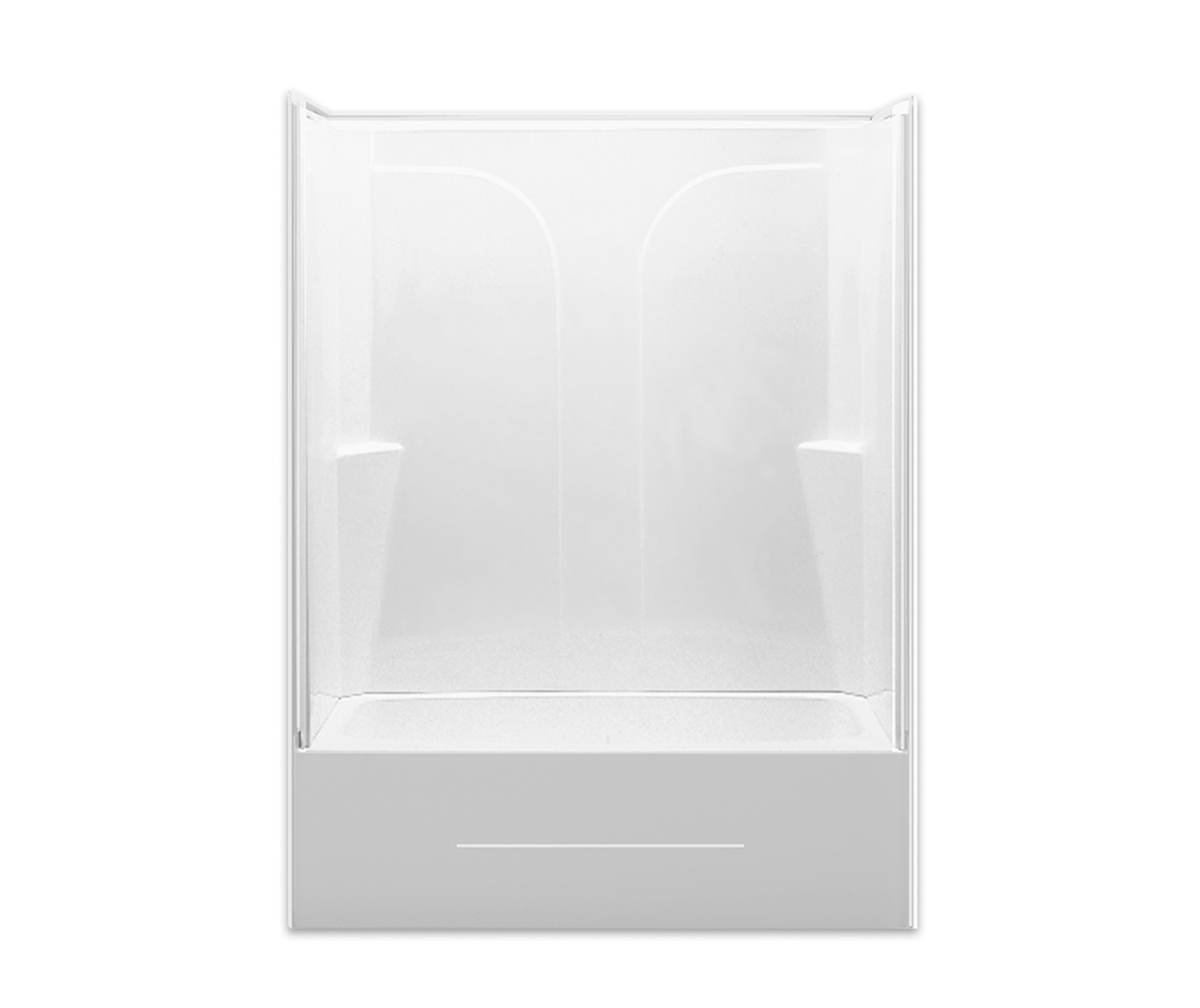 G 5494 TS 2P 54 x 27 CenturyStone Alcove Two-Piece Tub Shower with ...