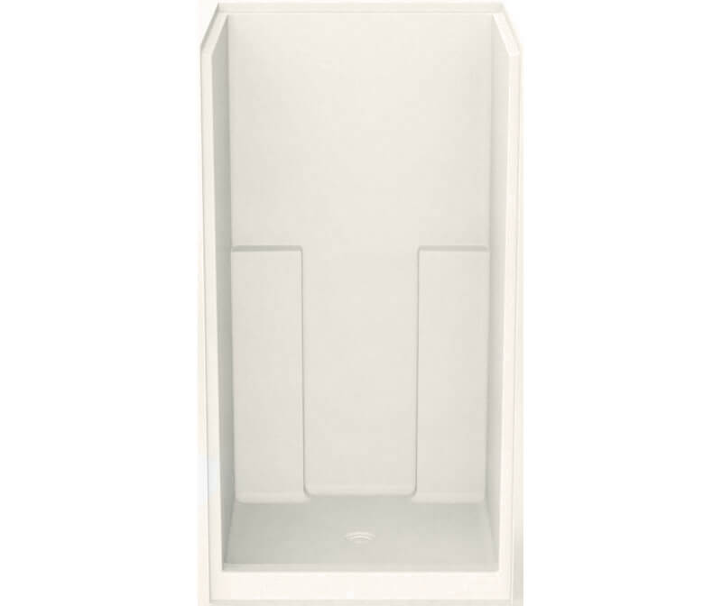 1423CT 42 x 42 AcrylX Alcove Center Drain One-Piece Shower in Biscuit ...