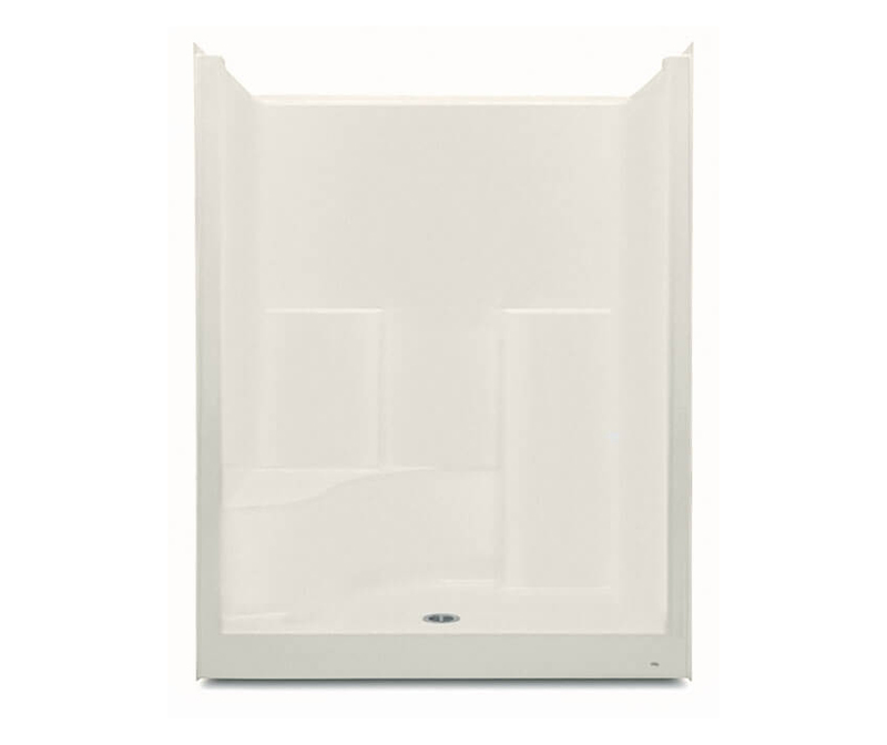 1603STSM AFR 60 x 36 AcrylX Alcove Left-Seat , Center Drain One-Piece ...