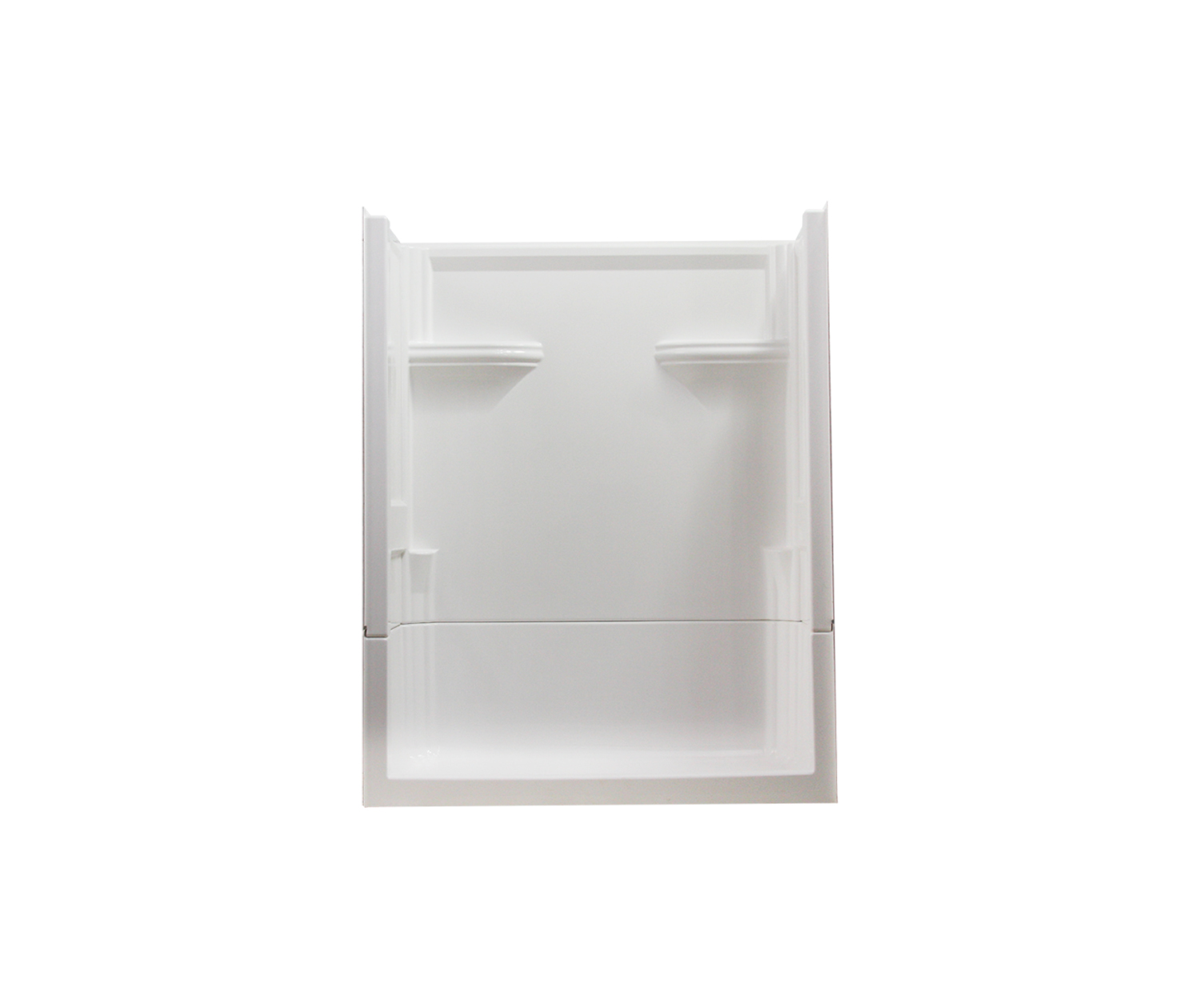 4S11L 60 x 33 AcrylX Four-Piece Alcove Left-Hand Drain Shower in ...