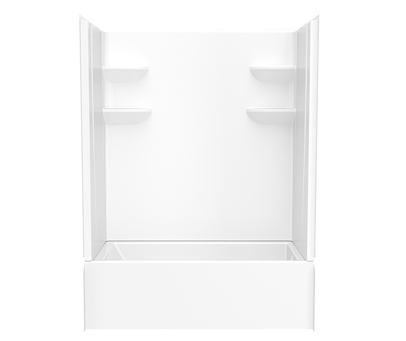 VP6030CTSMM2L/R 60 x 30 Veritek™ Pro Alcove Left Hand Drain Four Piece ...