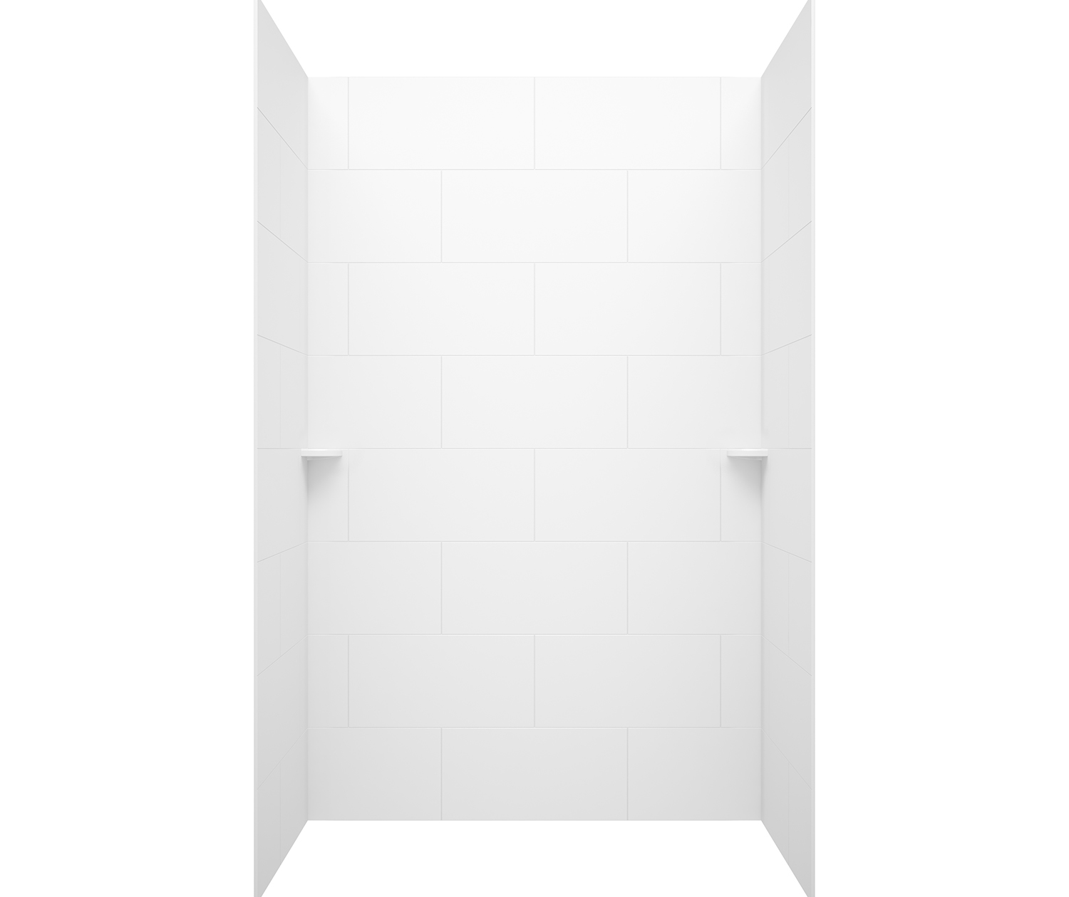 TSMK84-3462 34 x 62 x 84 Swanstone® Traditional Subway Tile Glue up ...