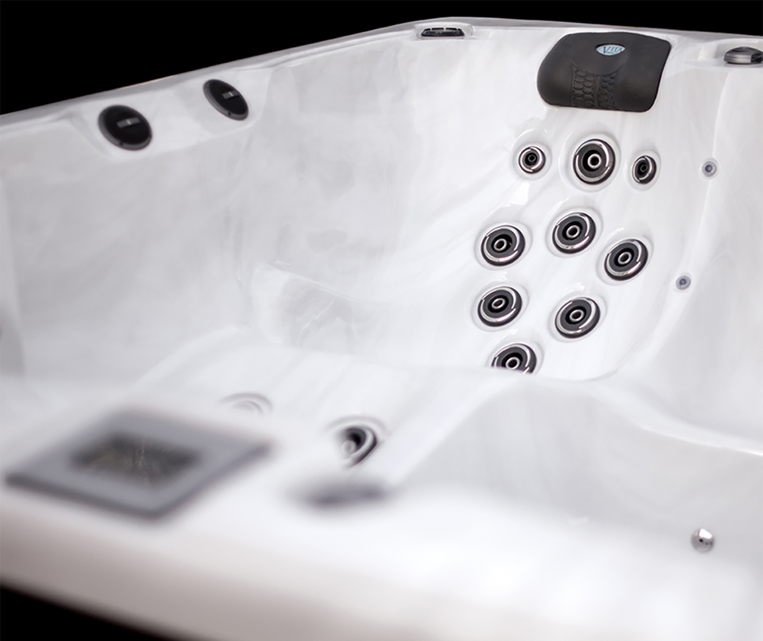 Salon Silver Marble Modern Mocha | Spa, VitaSpa en