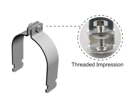 1/2" STRUT CLAMP PART # RPC-0050EG | Ameripipe Supply, Inc