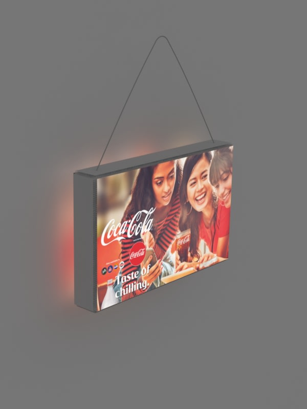 Flange - Small (Backlit) | Flanges | Promotional Display | Amitoje India