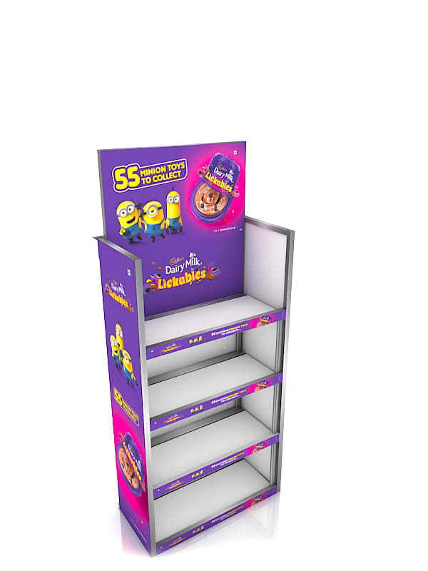 CRAZY FSU - Standard (Nonlit) | CRAZY Range | Product Display Stands ...
