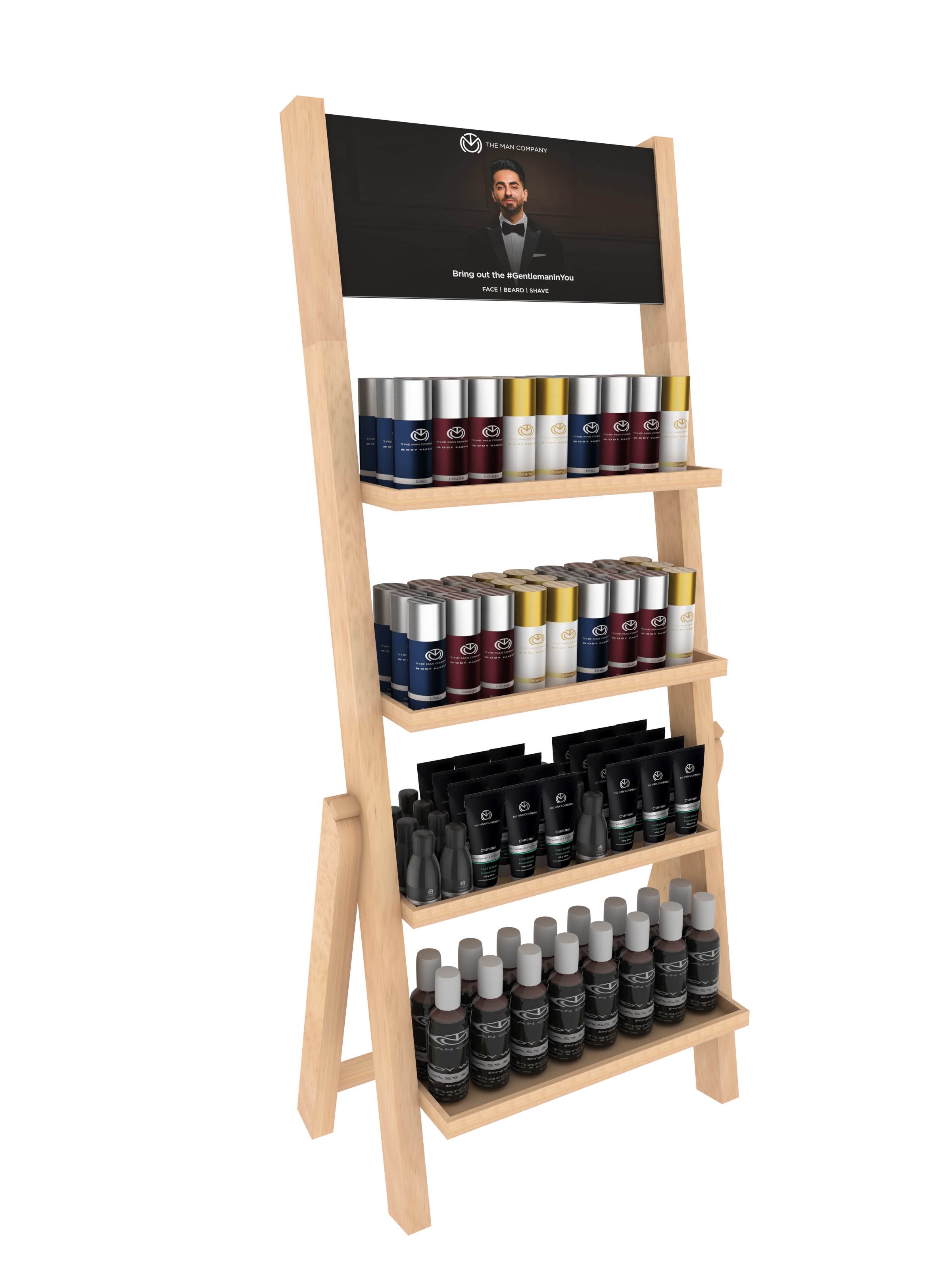 Ladder FSU - Medium (Pine wood) | Premium Range | Product Display ...