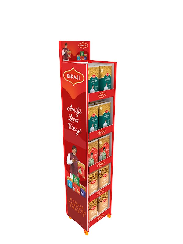 Metal foldie FSU - Tall (Metal) | METAL Range | Product Display Stands ...