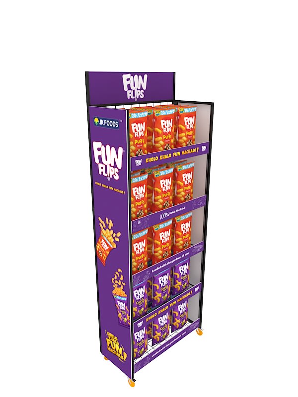 metal foldie FSU - Large (Metal) | METAL Range | Product Display Stands ...
